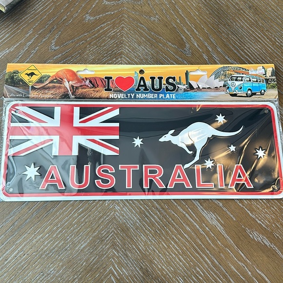 Wall Decor | Australia License Plate | Poshmark